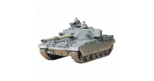 Tamiya 1/35 British Military Chieftain MK5 Tank with Figures (Unassembled Plastic Kit) - 35068